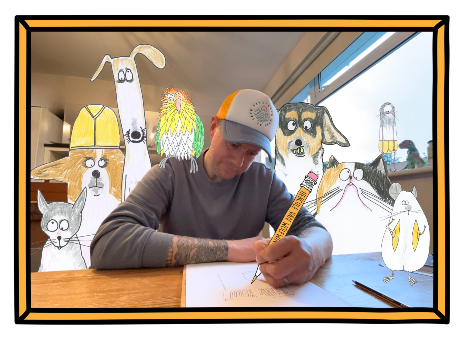 About - Hercule Van Wolfwinkle